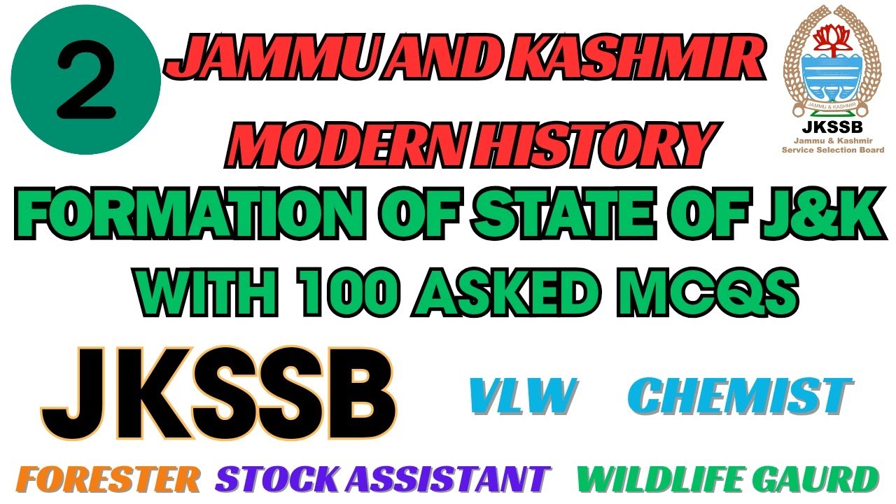 History of J&k Jkssb VLW JKSSB FORESTER JKSSB WILDLIFE jkssb chemist# ...