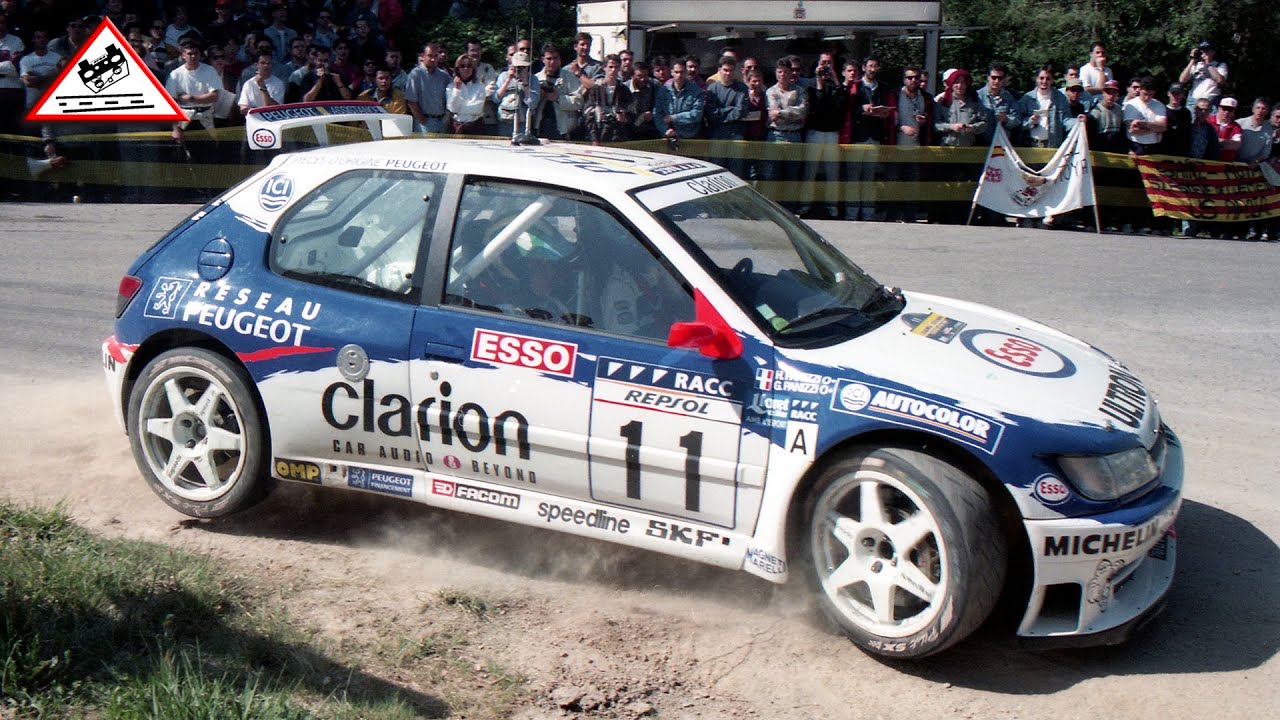 Gilles Panizzi & François Delecour | Peugeot 306 Maxi | F2 WRC 1997 ...