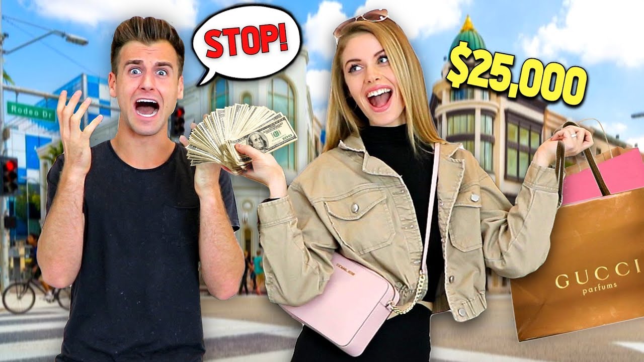 Switching CREDIT CARDS With My BOYFRIEND ft. Tal Fishman - YouTube