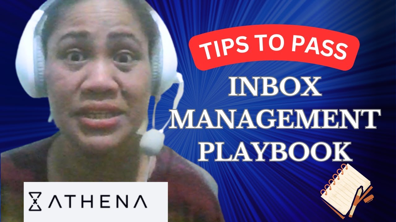 INBOX MANAGEMENT PLAYBOOK TIPS/ATHENA XP//2023 - YouTube