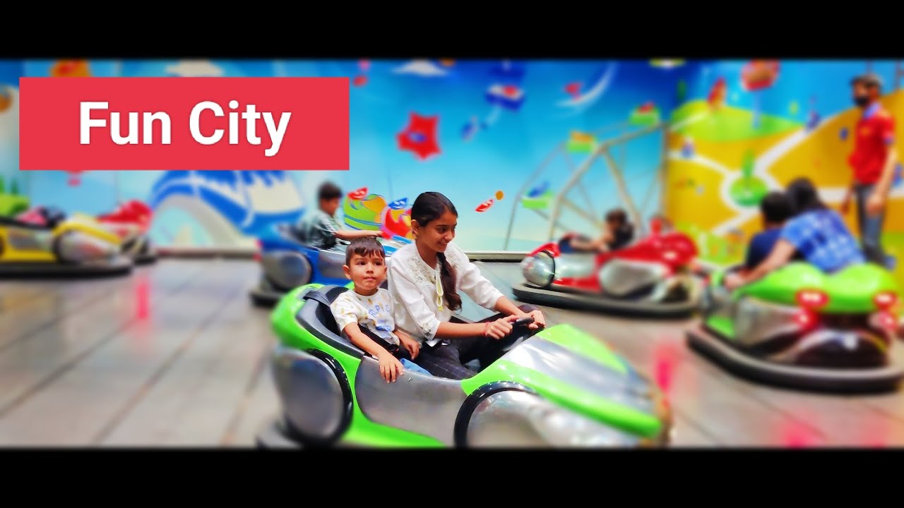 FUN CITY AMBIENCE MALL GURGAON - YouTube