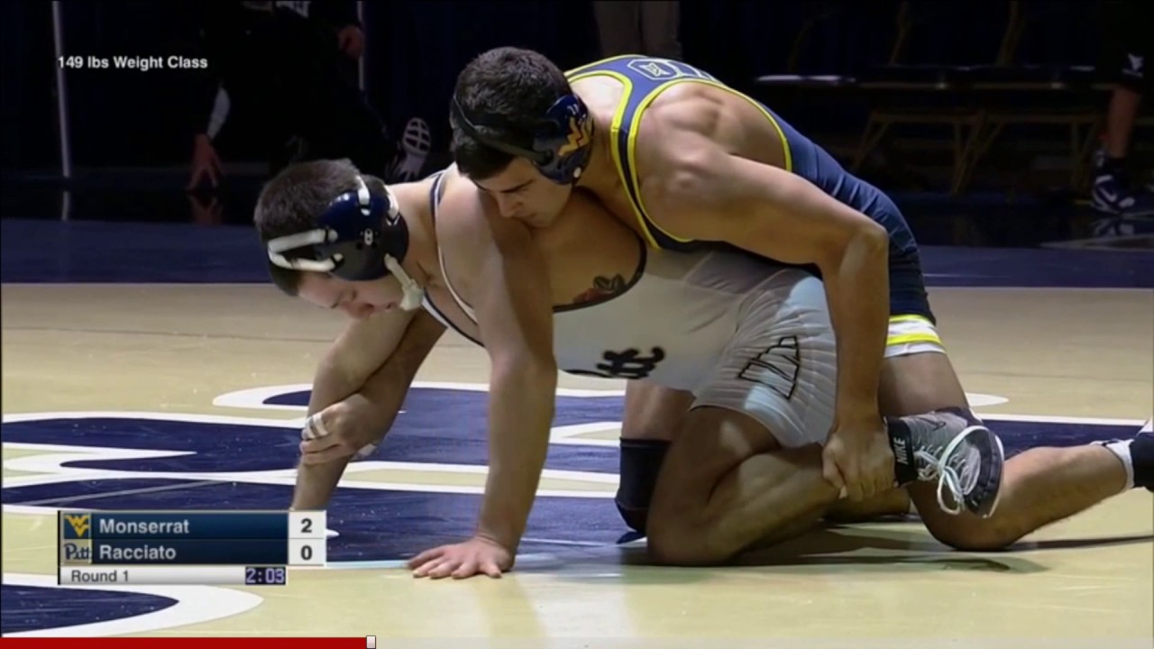 pitt vs west virginia 2016/17 wrestling dual highlights - YouTube