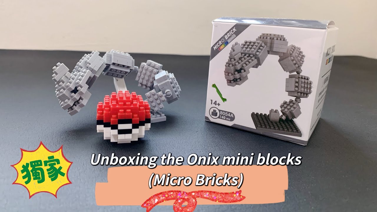 Unboxing The Onix mini blocks (Micro Bricks) - YouTube