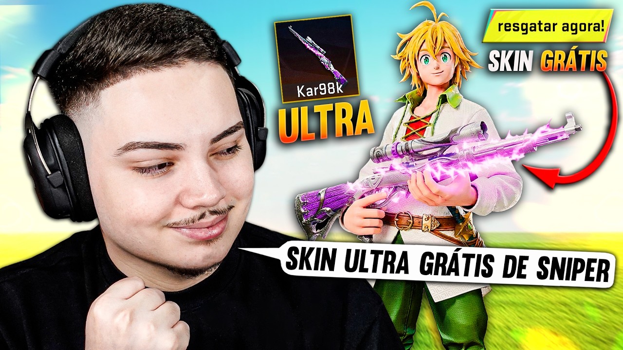 *NOVA SNIPER* ULTRA GRÁTIS do NANATSU no BLOOD STRIKE 🔥 (Kar98 - Harlit ...
