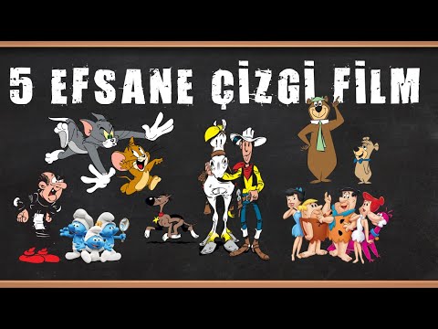 5 EFSANE ÇİZGİ FİLM! 1980 VE 1990'LI YILLARIN EN GÜZEL ÇİZGİ FİLMLERİ!