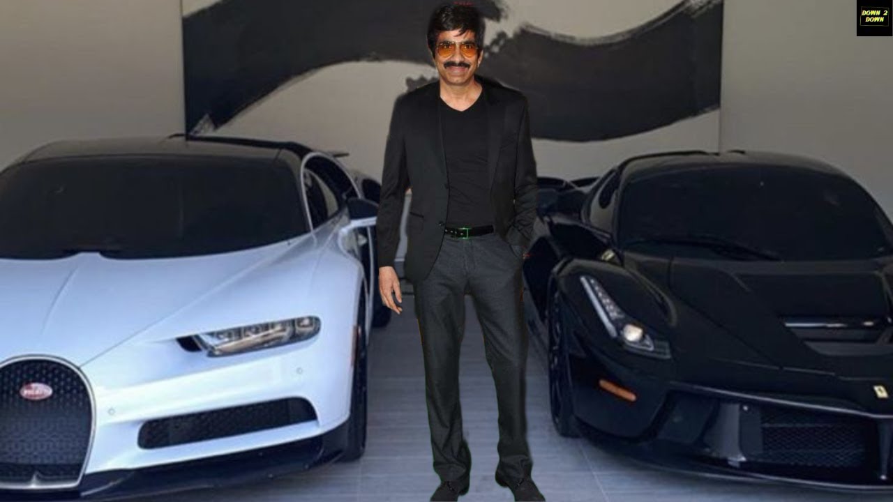 South Actor Ravi Teja Car Collection - YouTube