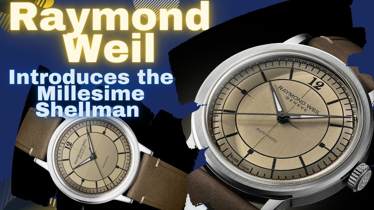 New Release Raymond Weil Introduces the Millesime Shellman - YouTube