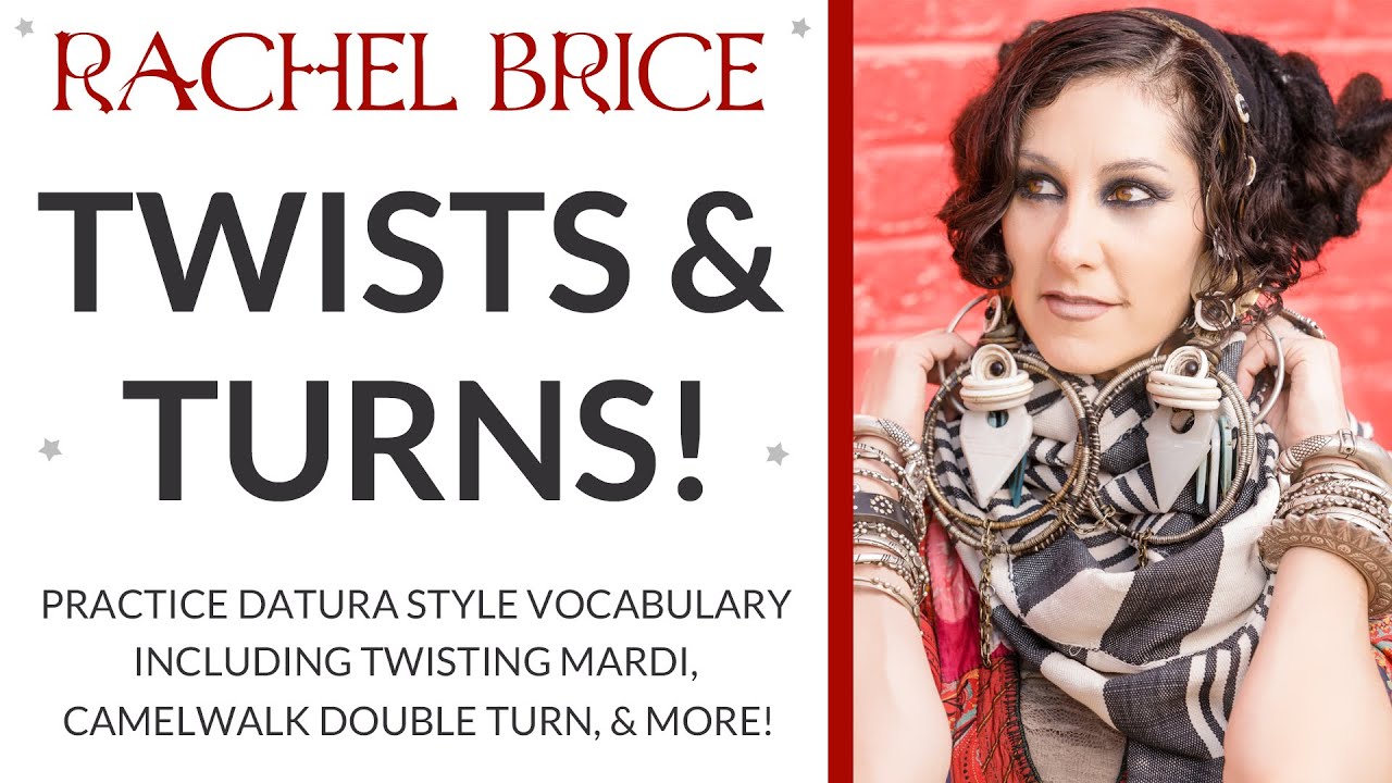 Twists & Turns!: Belly Dance Class Preview with Rachel Brice - YouTube