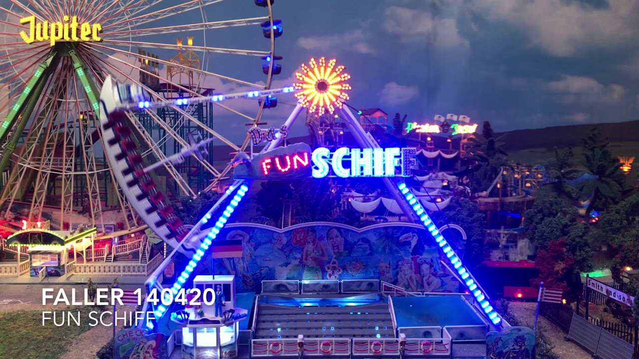 Faller 140420 FUN SCHIFF - YouTube