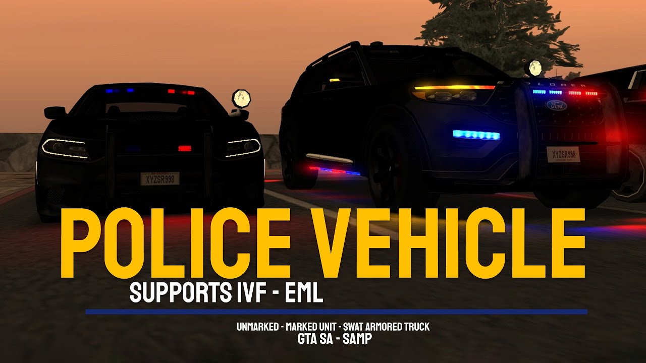 GTA SA Police Modpack IVF + EML | Unmarked/SAPD/LSPD/LAPD/SWAT [SAMP ...