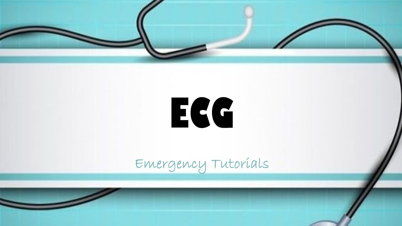 ECG Tutorial in ER - YouTube
