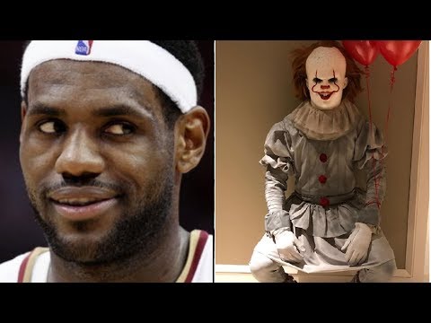 LeBron James Dresses Up As Pennywise From 'IT' For Halloween ...