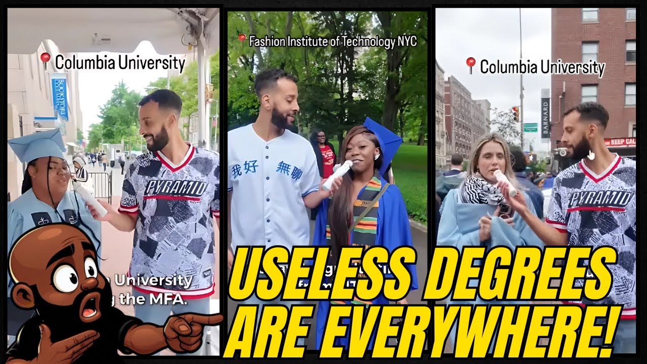 Useless degrees prove COLLEGE IS A SCAM! - YouTube