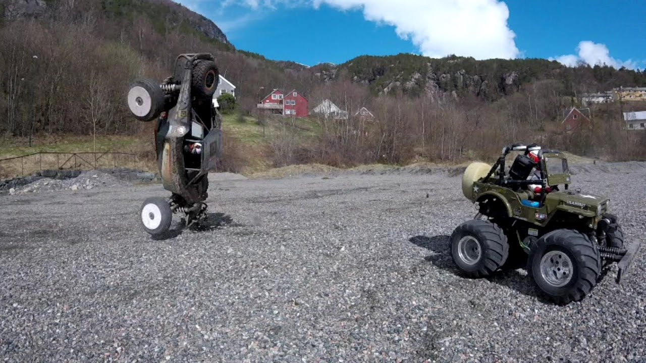 Fun with RC cars - YouTube