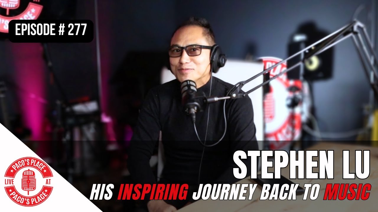 Stephen Lu (RIZAL UNDERGROUND) EPISODE # 277 The Paco's Place Podcast - YouTube