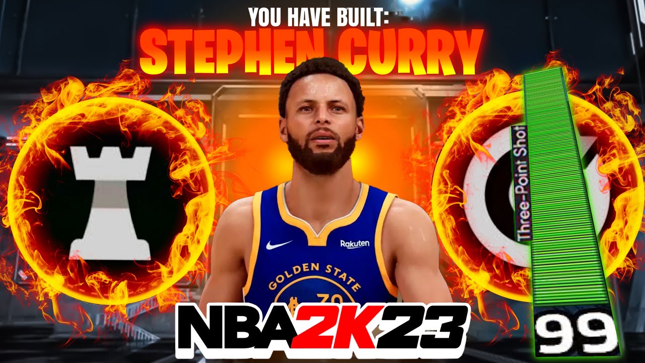 NBA 2K23 STEPH CURRY BUILD CAN SHOOT FROM ANYWHERE!! - YouTube