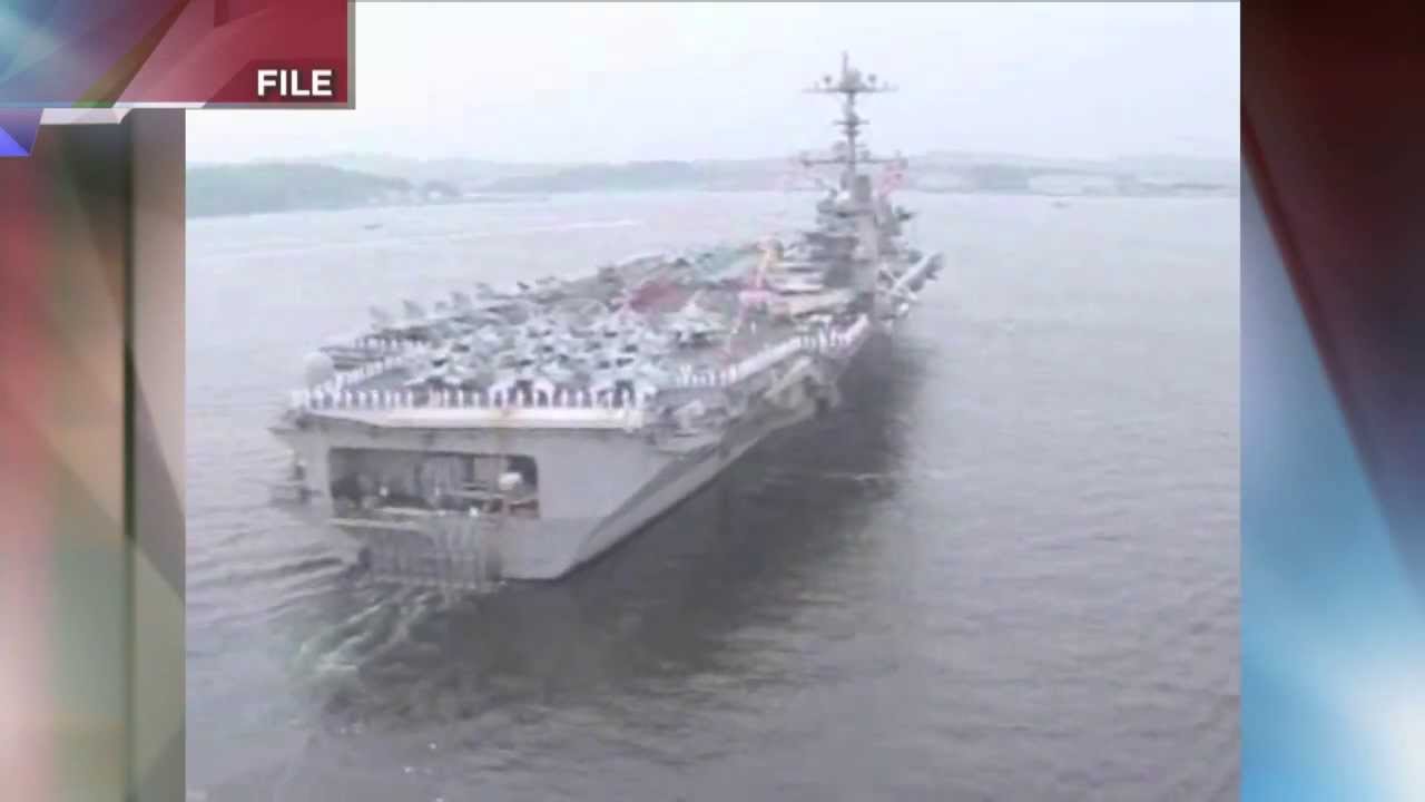 Typhoon Haiyan Aid - USS George Washington Arrives in Philippines - YouTube