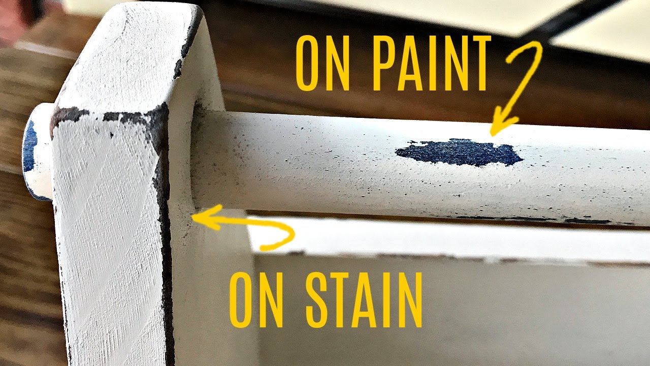 How to Distress Chalk Paint with Vaseline - Easy Distressing Furniture ...