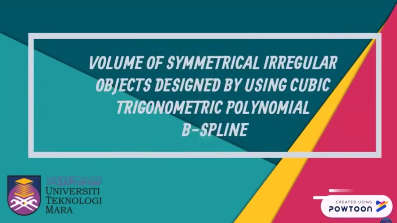 GDIID 2019 | ID 103 : VOLUME IRREGULAR SYMMETRICAL OBJECTS USING CUBIC ...