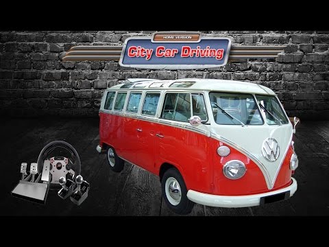 VW Transporter T1 Modu - City Car Driving (ccd mods) türkçe oynanış - #3 - w/fanatec direksiyon seti