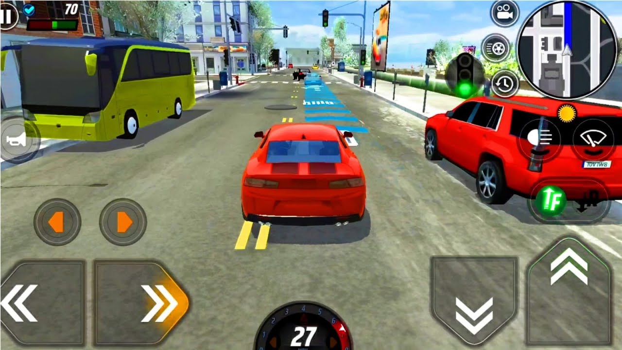 Car Driving School Simulator 5-6 android gameplay - YouTube