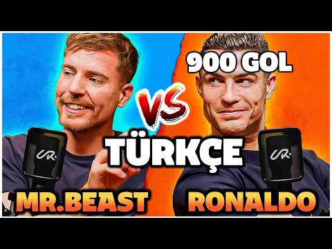 Ronaldo Mr Beast Röportajı -TÜRKÇE DUBLAJ