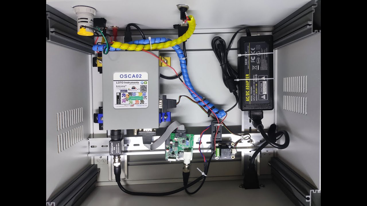 Using LOTO oscilloscope to make a whole machine test system - YouTube
