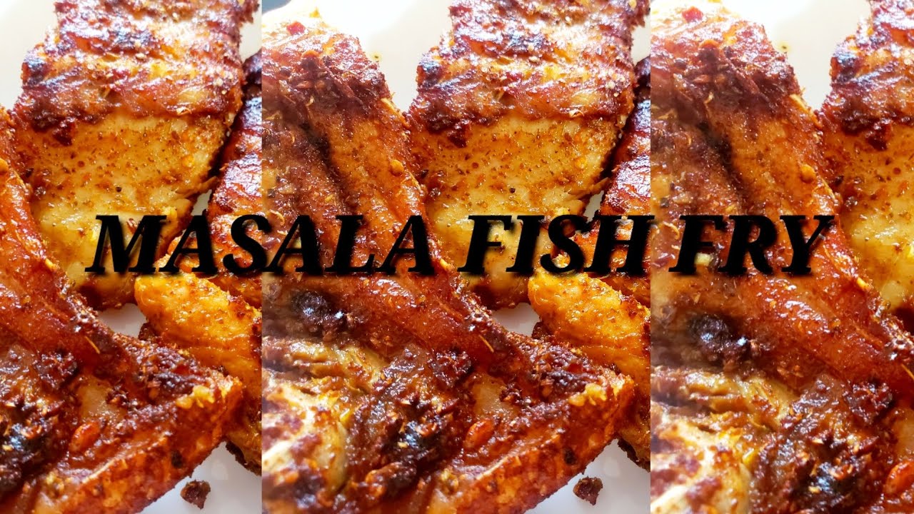 SPICY MASALA FISH FRY | FISH FRY RECIPE | TAWA FISH FRY | FISH FRY ...