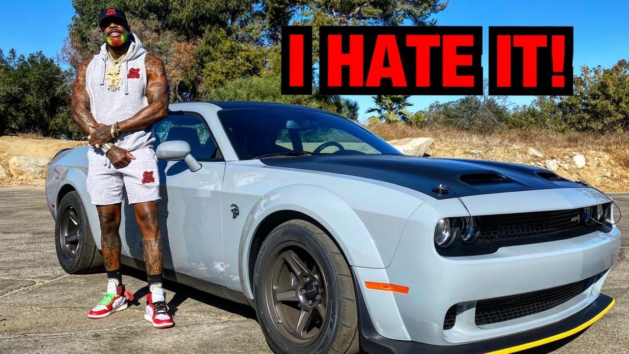“HATE IT” FIRST DRIVE SRT SUPER STOCK HELLCAT!!! Ft. @TallGuyCarReviews ...
