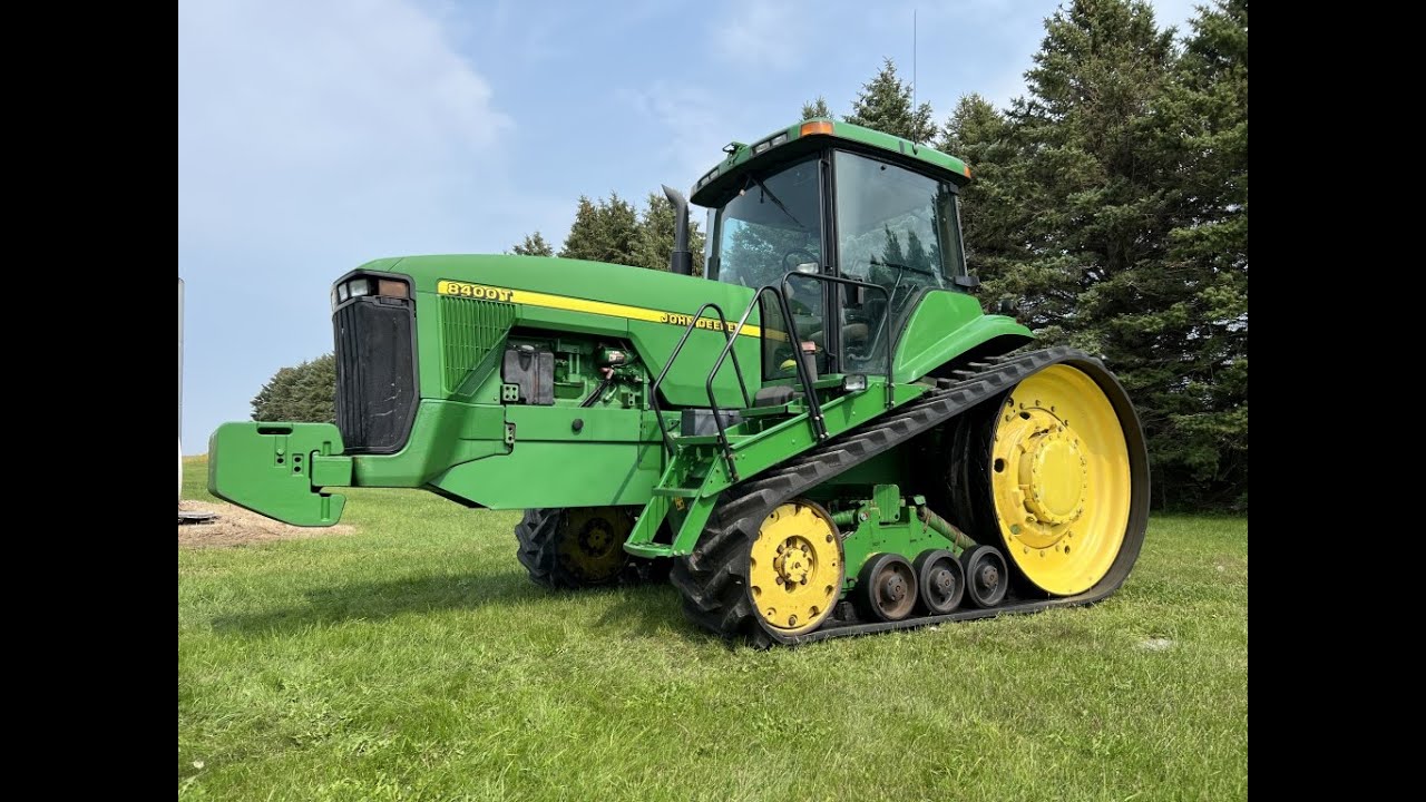 1998 John Deere 8400T Track Tractor, 24” Tracks in Excellent Condition ...