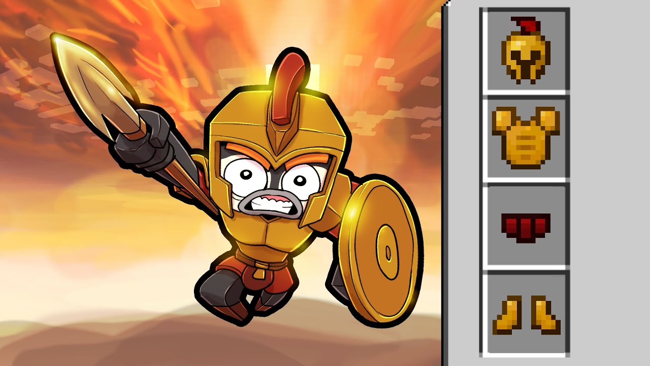 How to Transform into ACHILLES from Greek Mythology! (Scramble Craft ...