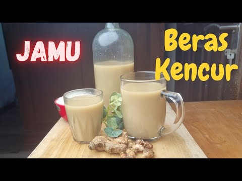 Cara Membuat Jamu Beras Kencur