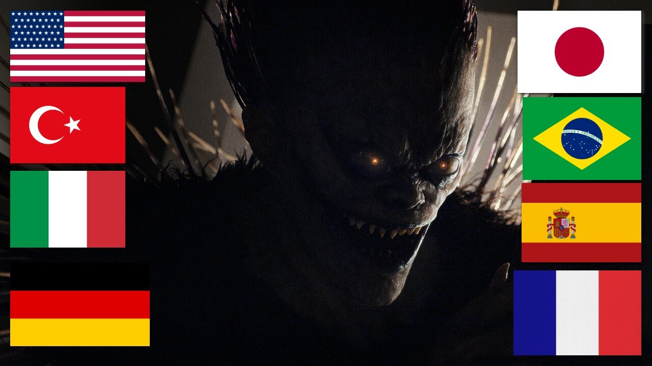 “Humans are so interesting" in different languages | Death Note - YouTube