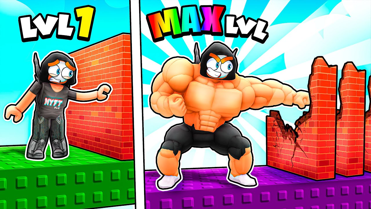 Becoming the STRONGEST in Roblox Punch Wall Simulator!! - YouTube