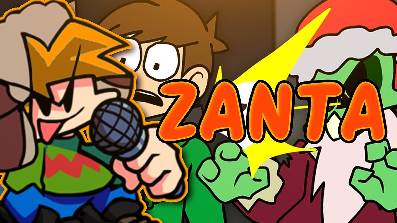 MOD ESPECIAL DE NATAL | FNF Holiday Mod "ZANTA" - Friday Night Funkin ...