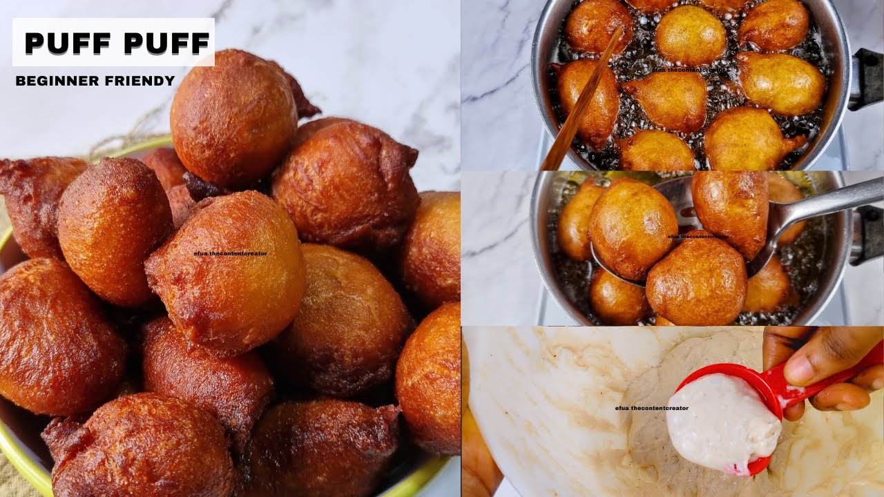 How To Make Puff Puff | Easiest Bofrot/Puff Puff | Step By Step For ...