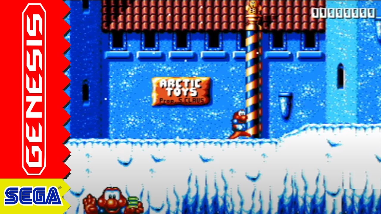 James Pond 2: Codename RoboCod - All Secrets - (Sega Genesis ...