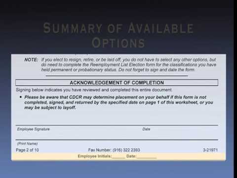 Options Worksheet Instructional Video - YouTube