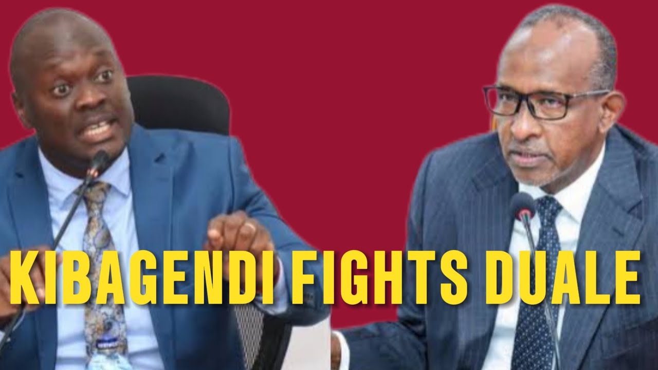 CHAOS IN PARLIAMENT! MP KIBAGENDI EXPLODES on CS DUALE over SHA SCANDAL ...