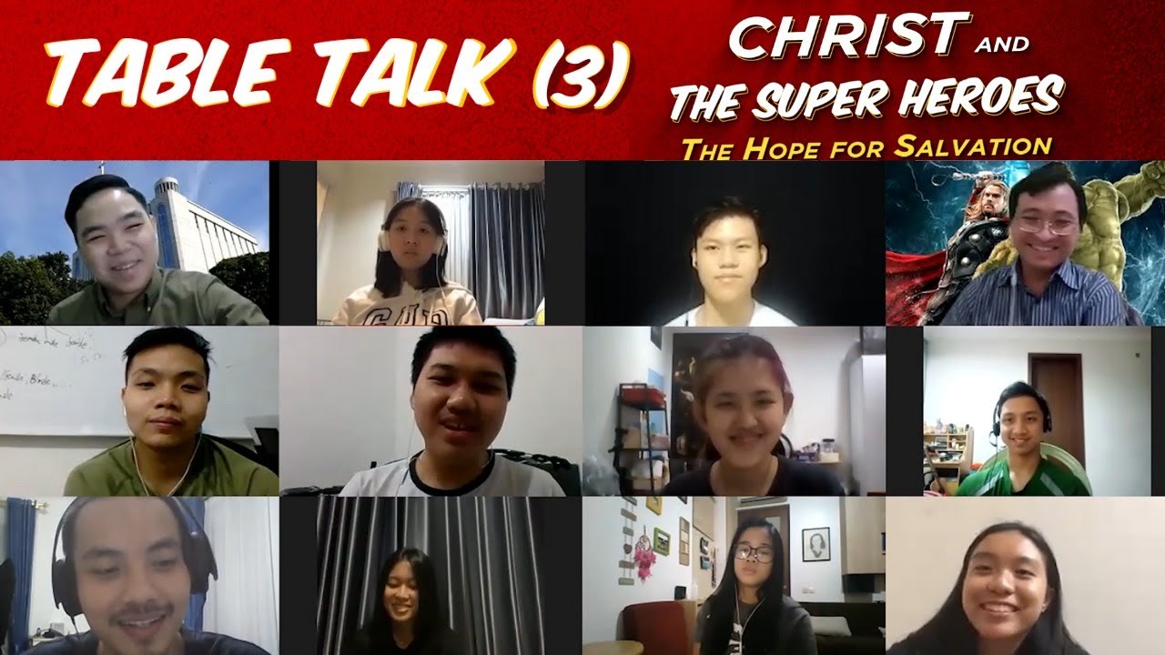 Tota Scriptura: Table Talk (3) "Christ And The Super Heroes - The Hope ...