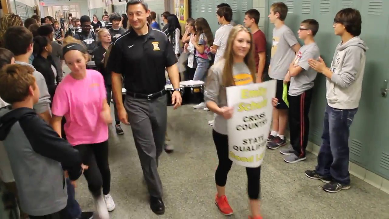 Riverside Drum Out for Emily Schutt - YouTube