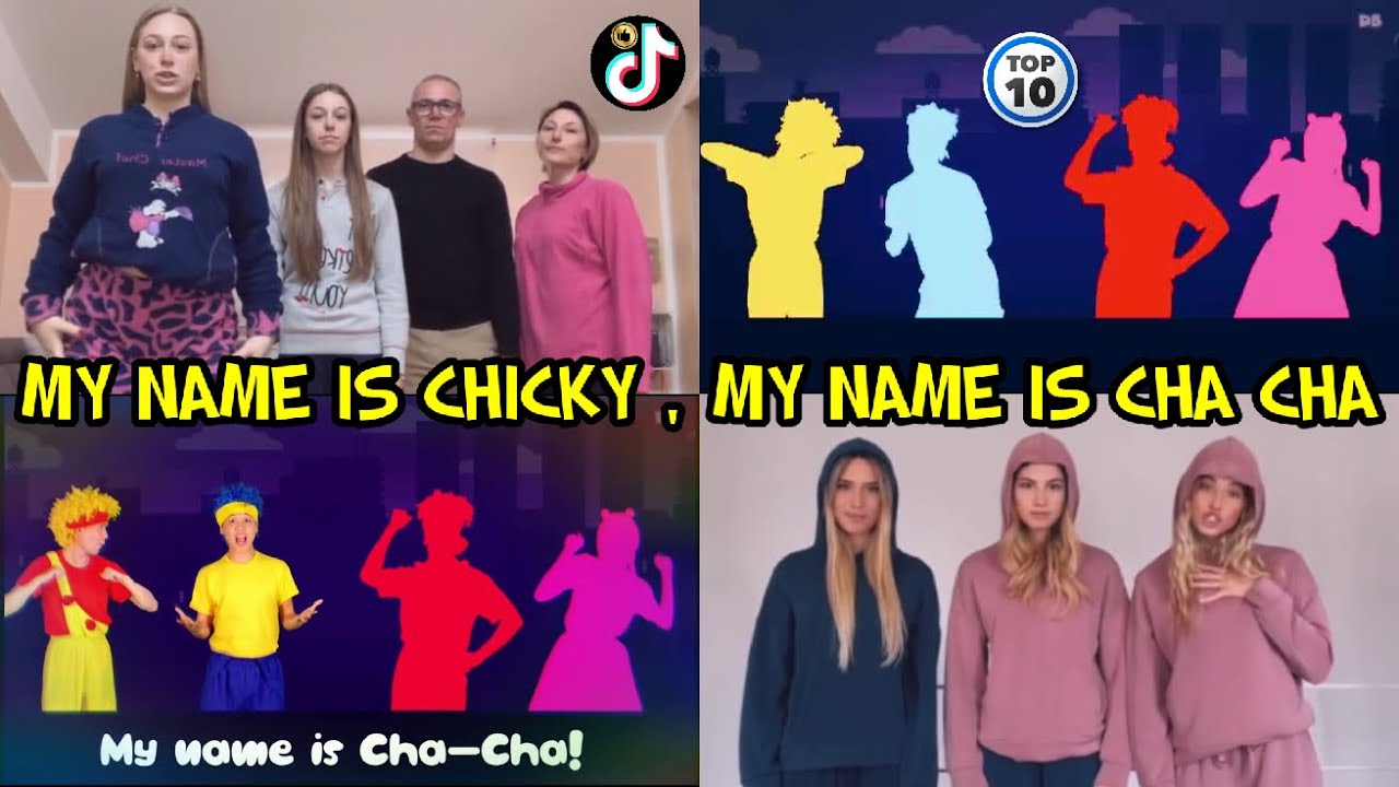 MY NAME IS CHICKY CHICKY CHICKY CHICKY , MY NAME IS CHA CHA CLAP CLAP ...