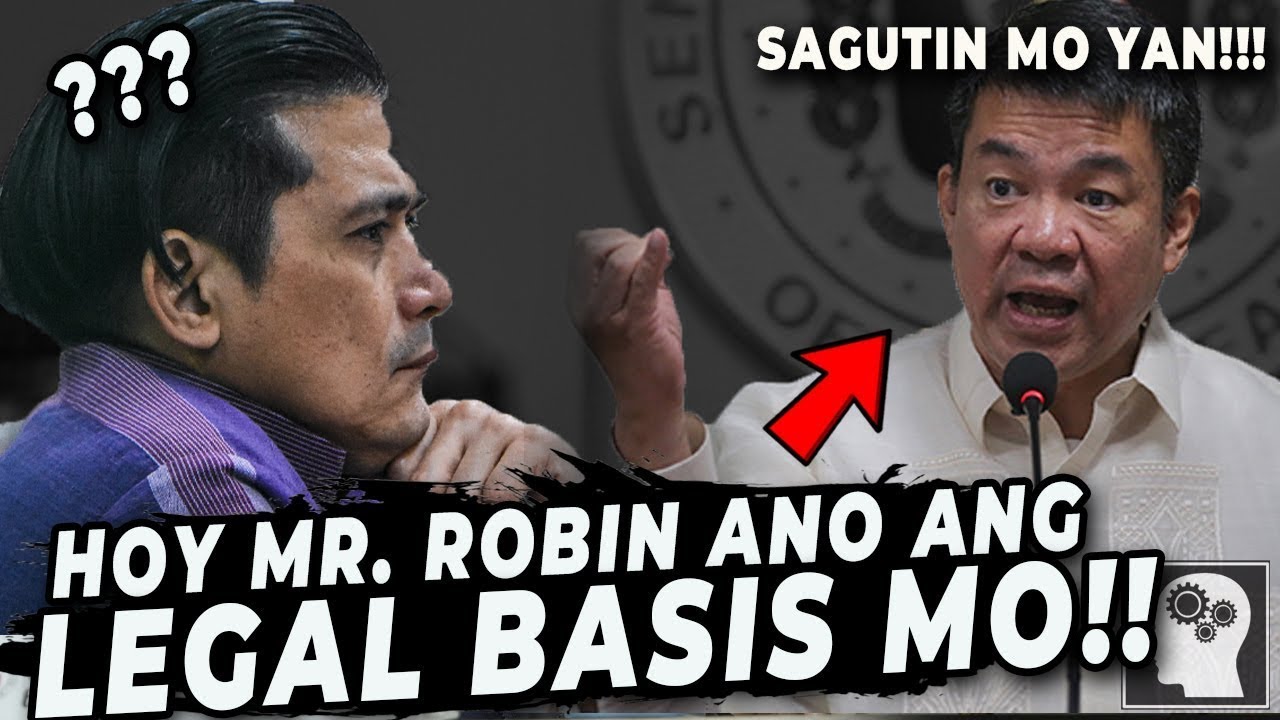 🔴 HOY MR. ROBIN ANO ang LEGAL BASIS mo!!! | Jevara PH - YouTube