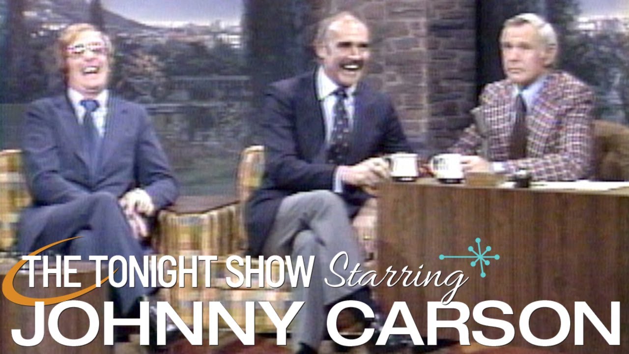 Michael Caine and Sean Connery | Carson Tonight Show - YouTube