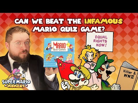 "Mario Said What!?" Testing the Mario Quiz Cards | Super Mario Moment 2 ...
