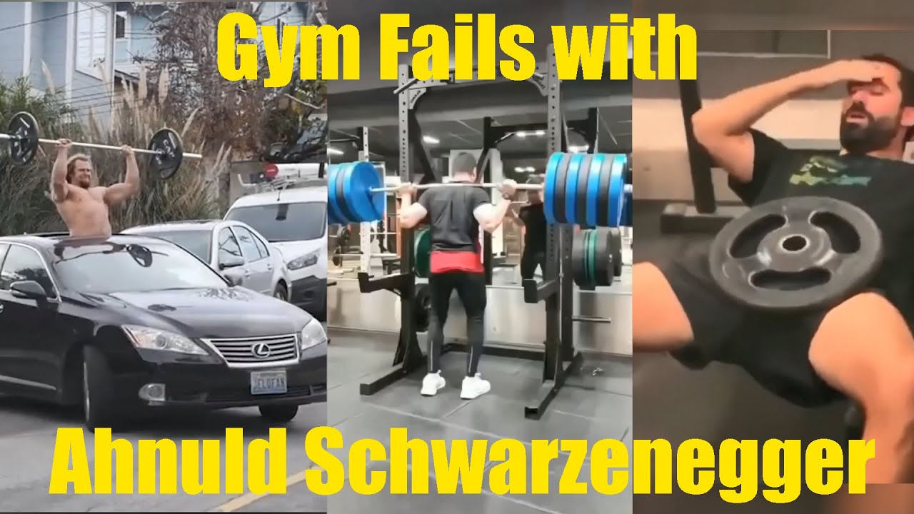 Gym Fails Compilation #9 | Ahnuld Schwarzenegger reacts to Gym Fails ...