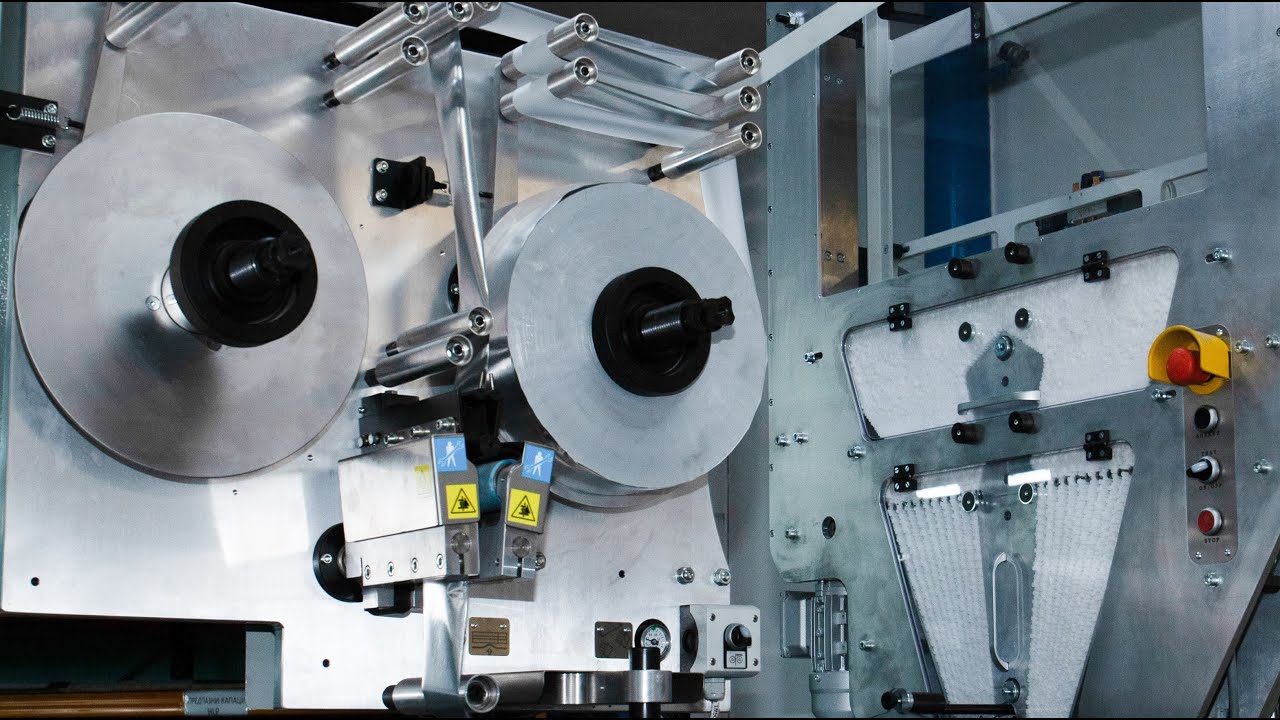 VETA HLP-300 Линия упаковки сигарет и составляющие компоненты - YouTube