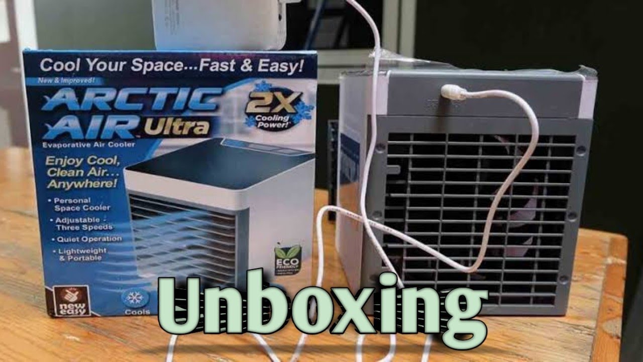 Unboxing AC portable mini USB harganya murah - YouTube