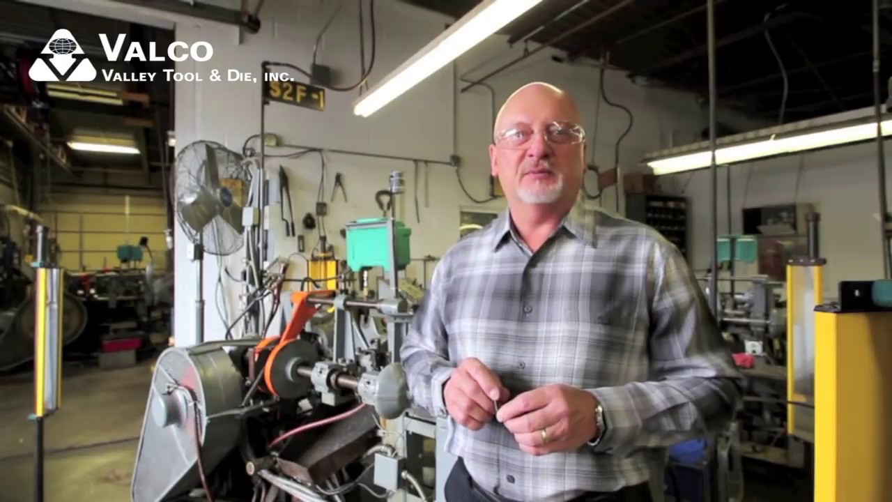 Metal Stamping Four-Slide Department | Valco/Valley Tool & Die - YouTube