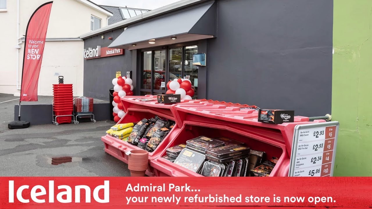 Come and take a look at your newly refurbished Iceland Admiral Park ...